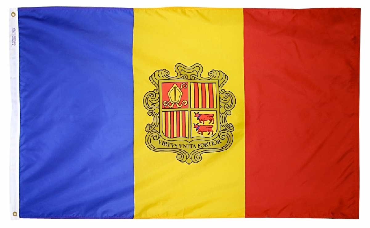 Andorra Flag – Dixie Flag & Banner Company