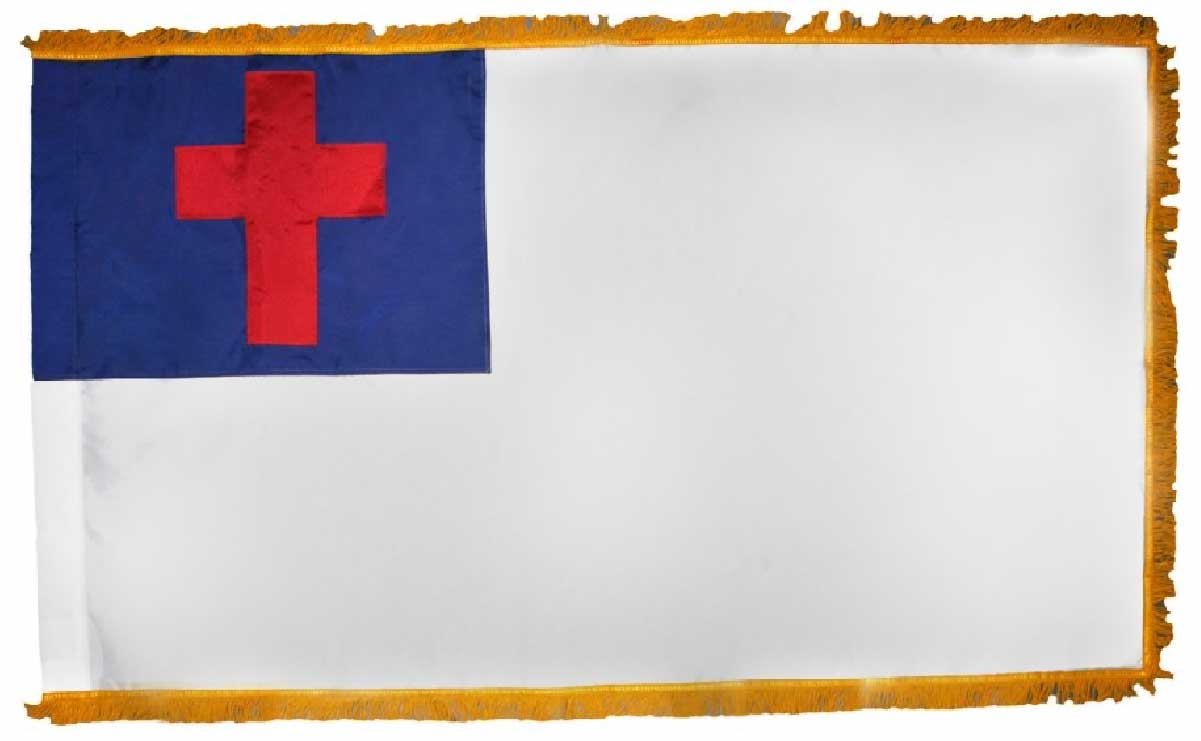 Christian Flag (Indoor) – Dixie Flag & Banner Company