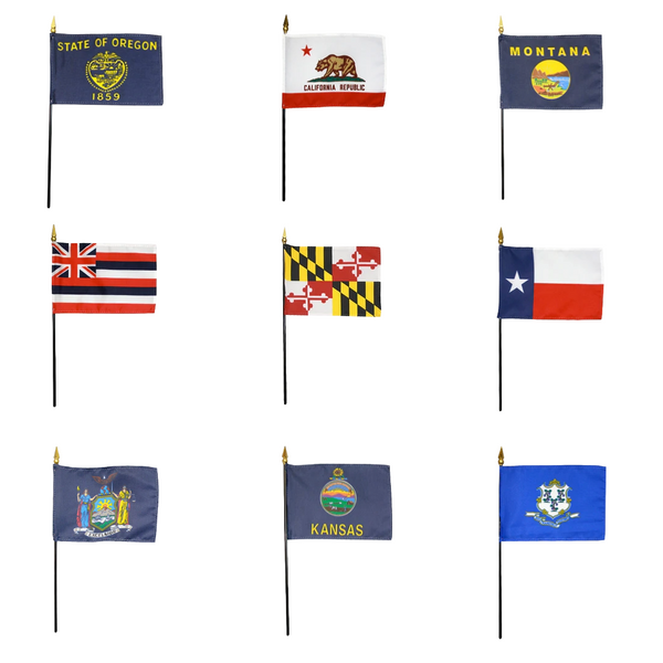 Handheld State Flags – Dixie Flag & Banner Company