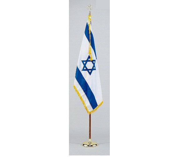 Indoor Israel Flag Set – Dixie Flag & Banner Company