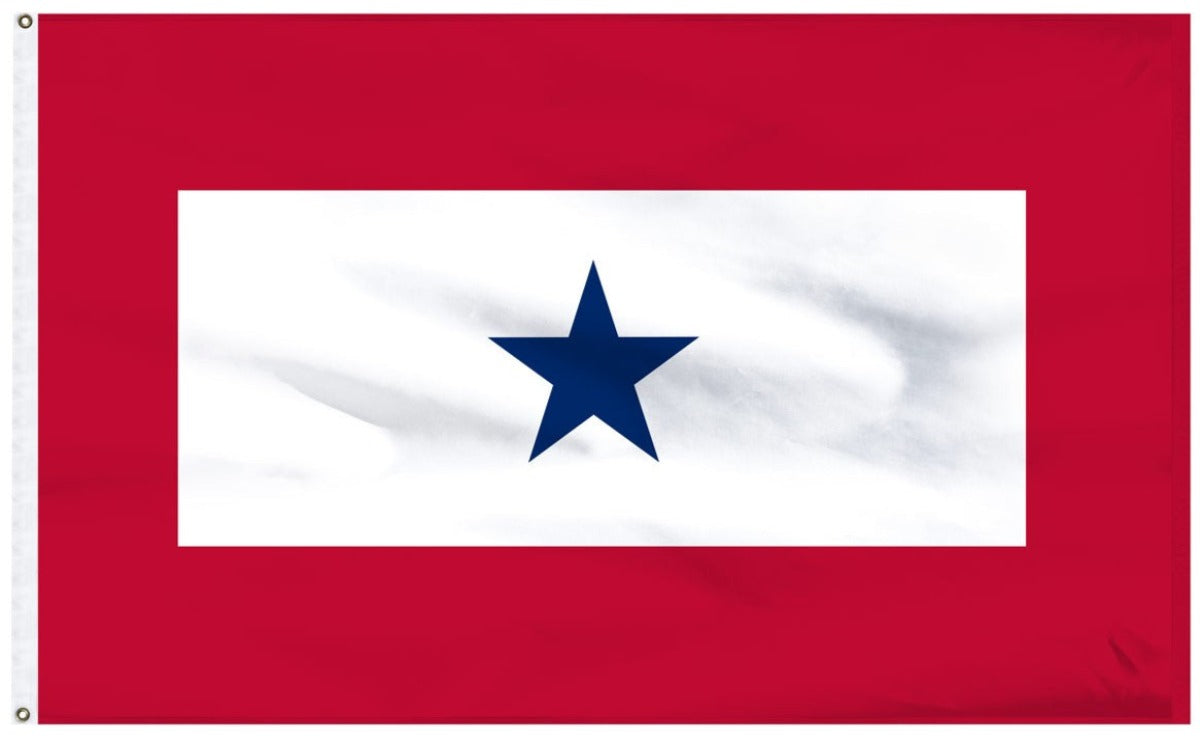 Blue Star Service Flag (SEWN) – Dixie Flag & Banner Company