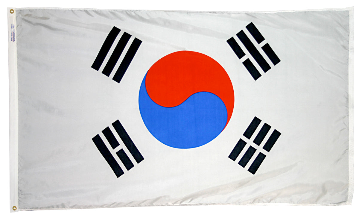 South Korea Flag – Dixie Flag & Banner Company