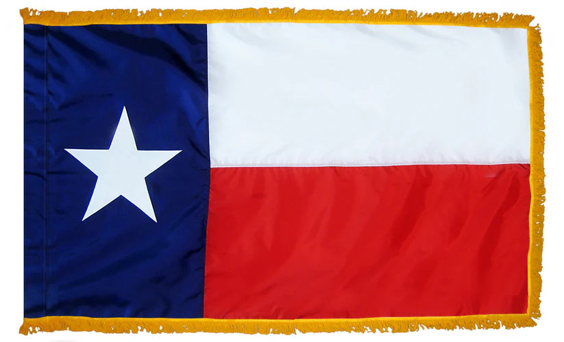 Texas Flag (Indoor & Parade) – Dixie Flag & Banner Company